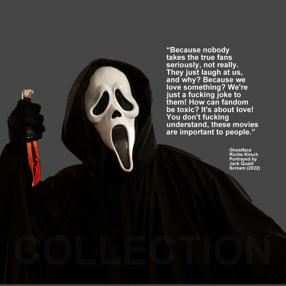 Wall Decor | Screams Ghostface Because Nobody Takes The True Quote ...